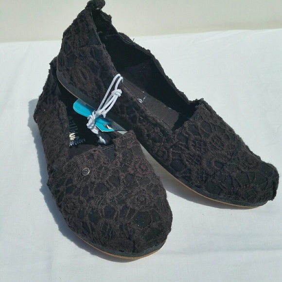 Mad Love | Shoes | Nwt Black Lace Mad Love Flats | Poshmark